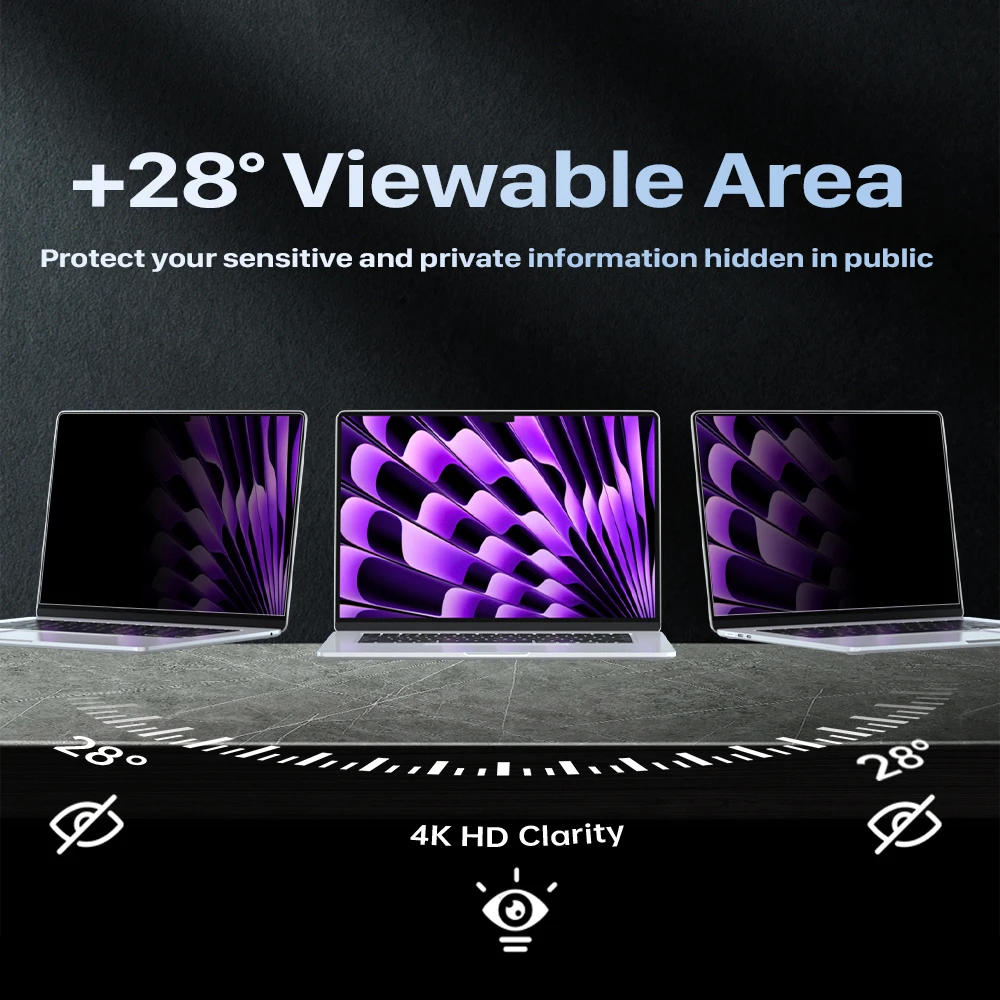 14 Inch Laptop Privacy Screen Filter Compatible With Hp/dell/acer ...