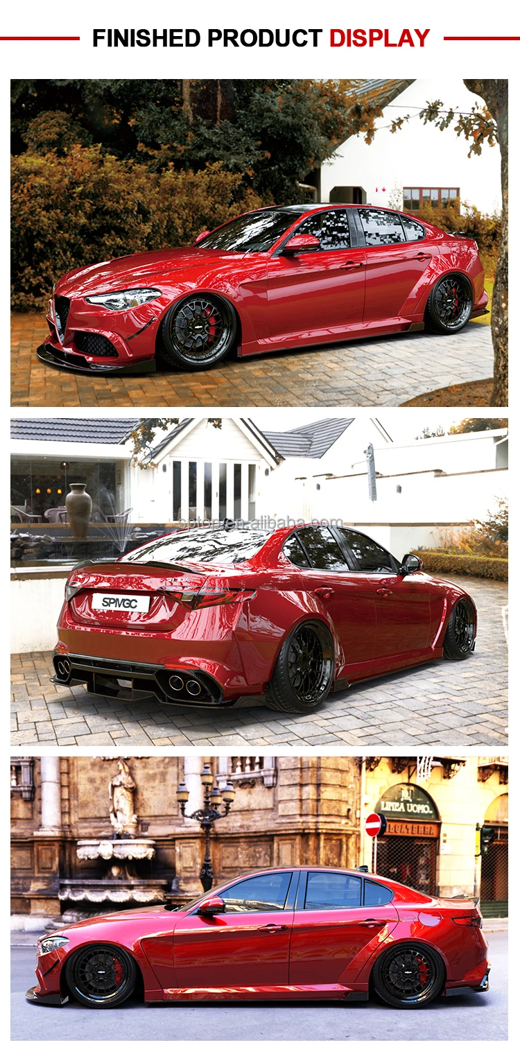 Carbon Fiber Body Kit for ALFA ROMEO Giulia - Enhance Style