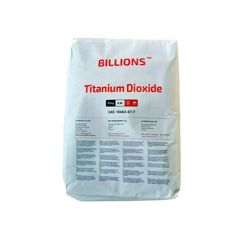 China Leading Manufacturer Titanium Dioxide R-996 Tio2 Rutile Titanium ...