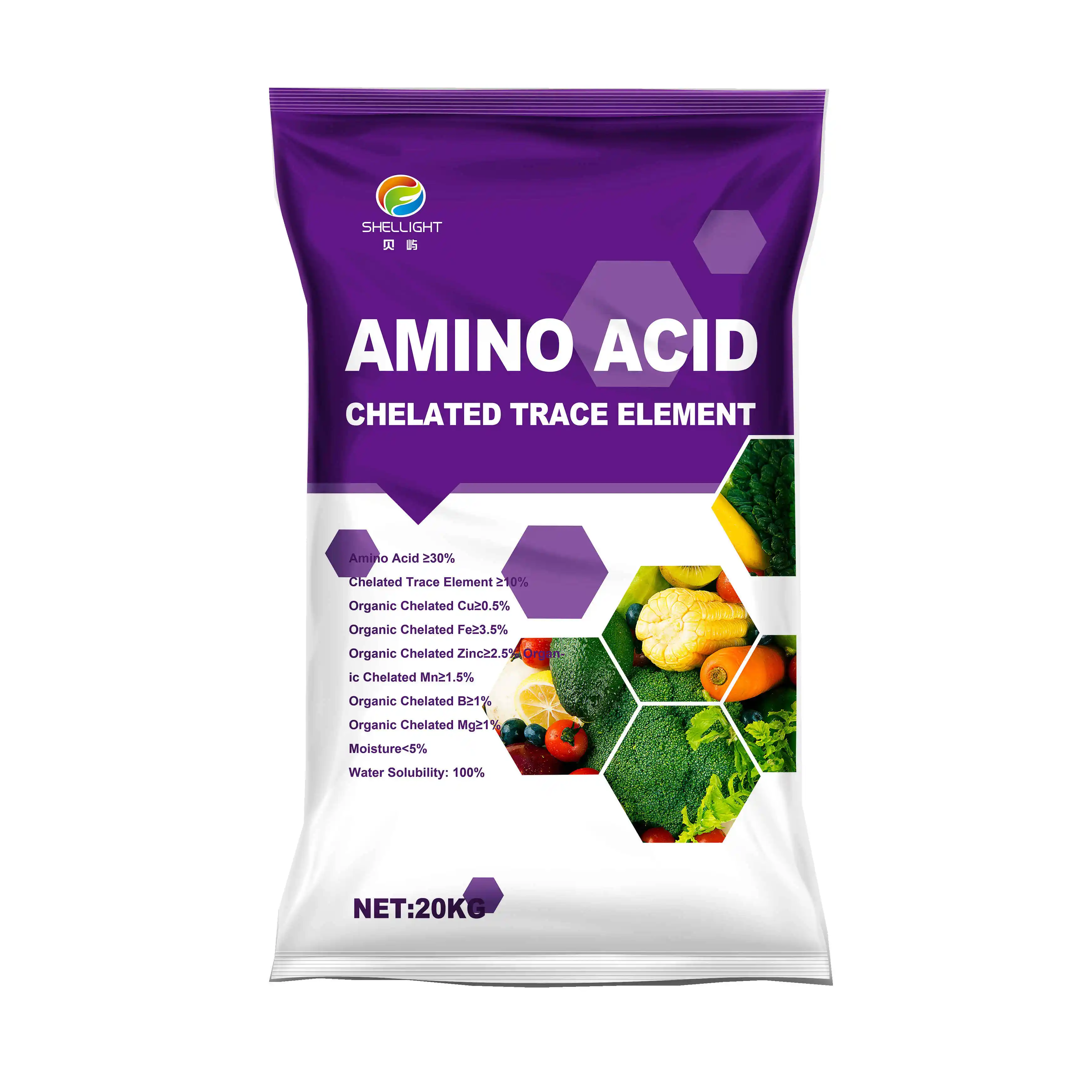 Shellight Organic Fertilizer Amino Acid Chelated Trace Elements ...