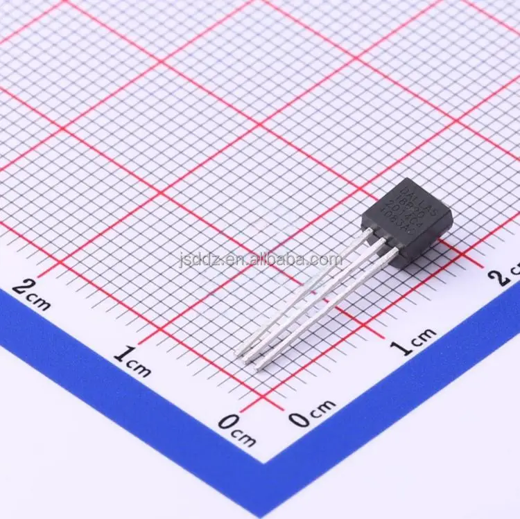 Ds18b20+ Sensor Integrated Circuit Electronics Supplier New And ...