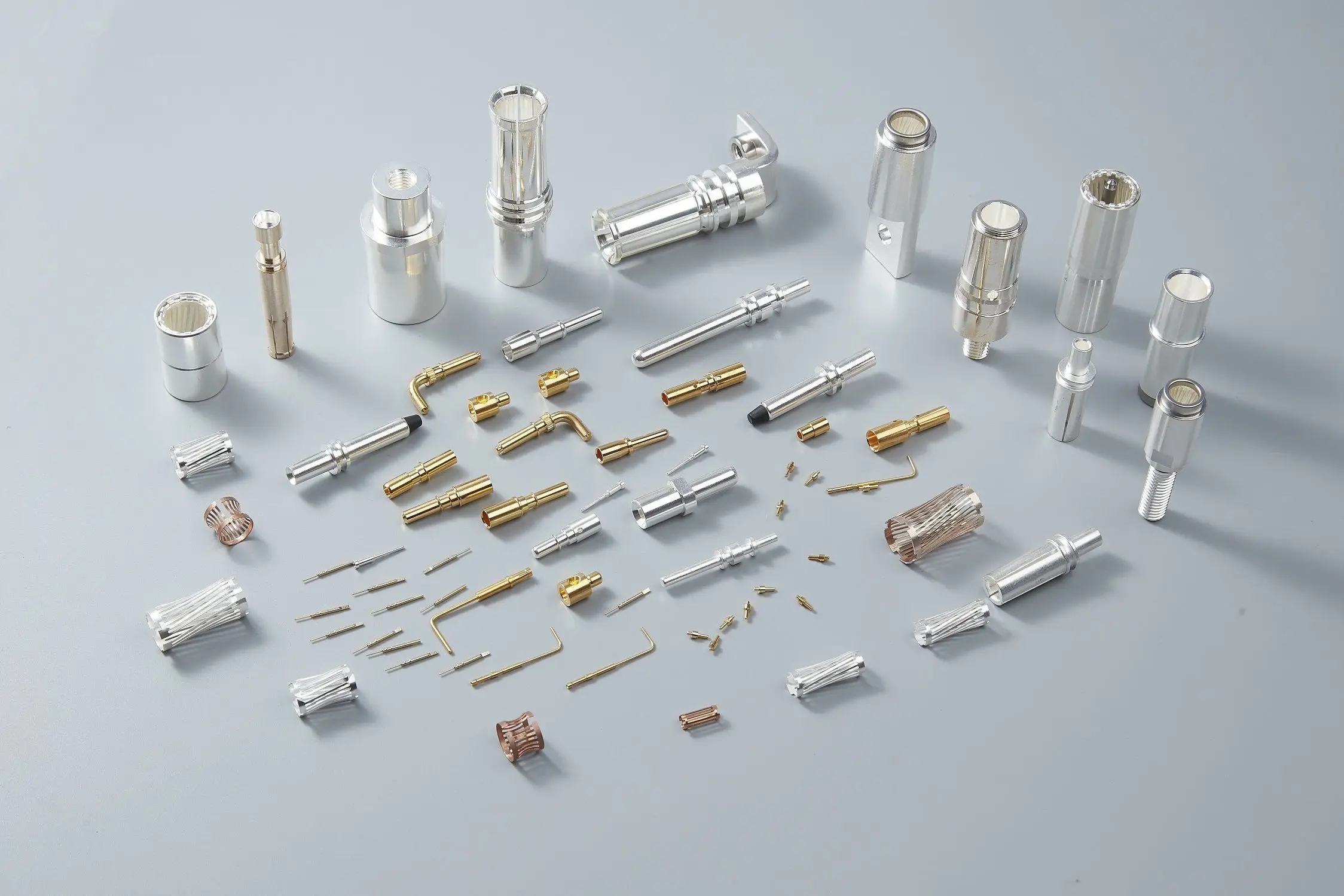 Professional Crown Spring Electric Car Charging Contact Brass Female Ev ...