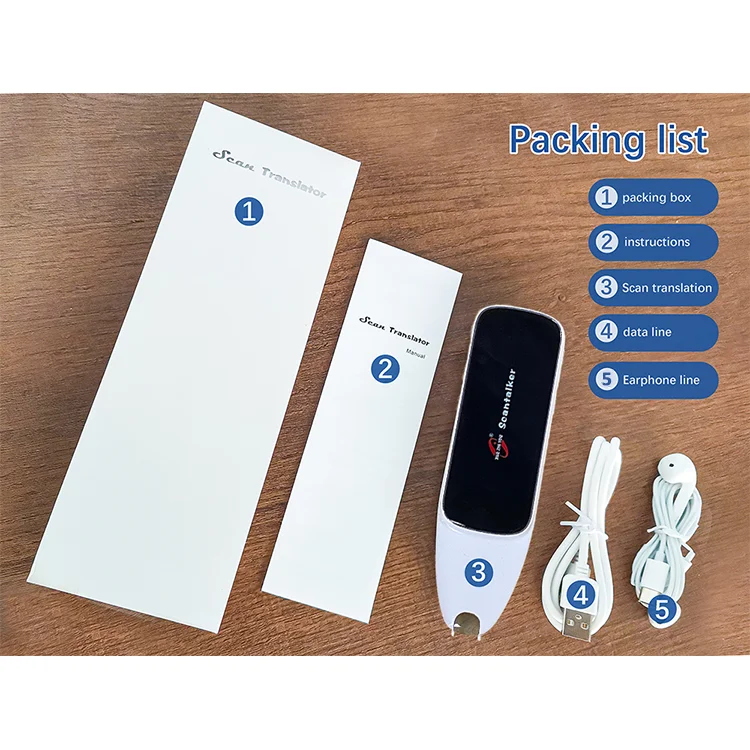 Oem Language Scanning Translator Lightweight Portable Translator Device ...