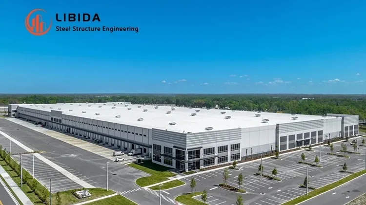 Cheap Warehouse Hangar Factory Building Design Structure Prefabricated ...