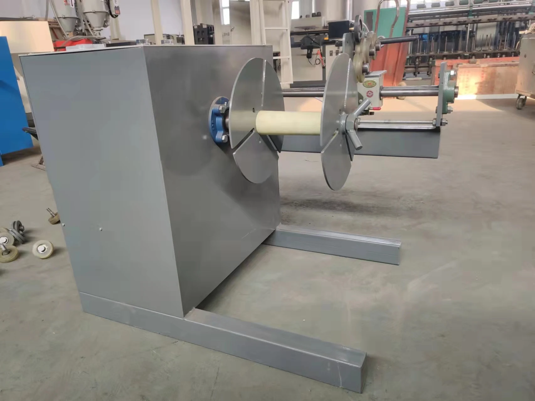 Plastic pp Jute Twisted Rope Coiling Machine/ Rope Coiler Rewinder ...