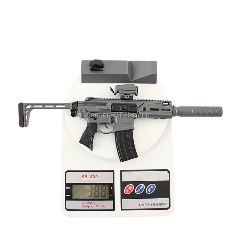 Sig Mcx Realistic Toy Guns Teaching Resources Metal Gun Keychain Mini ...