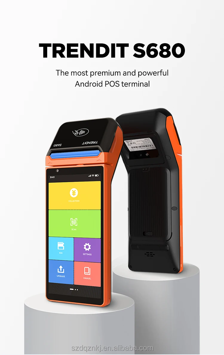 TRENDIT Android 10.0 POS Machine - Portable & Efficient