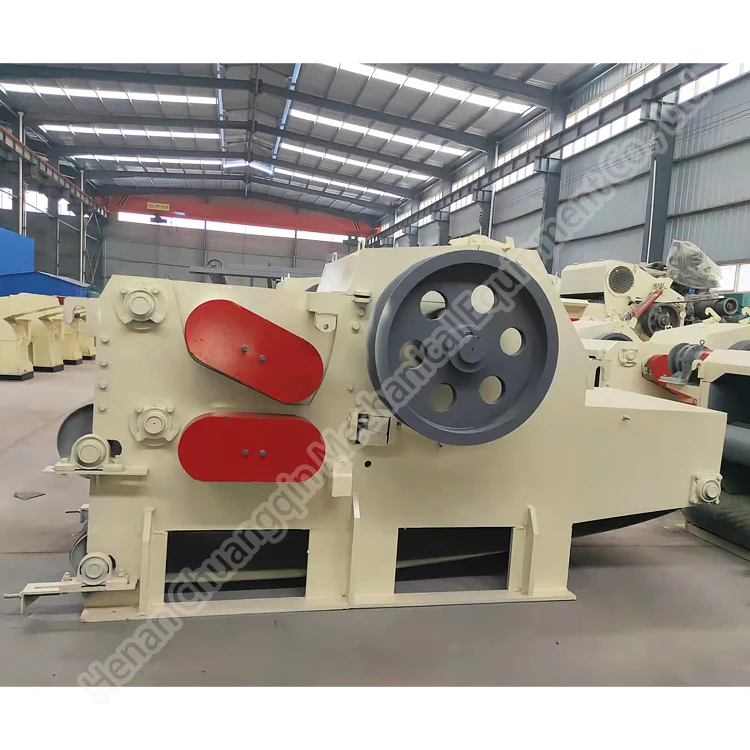 Drum Wood /bamboo /straw Chipper Machine Wood Chips Processing Machine ...