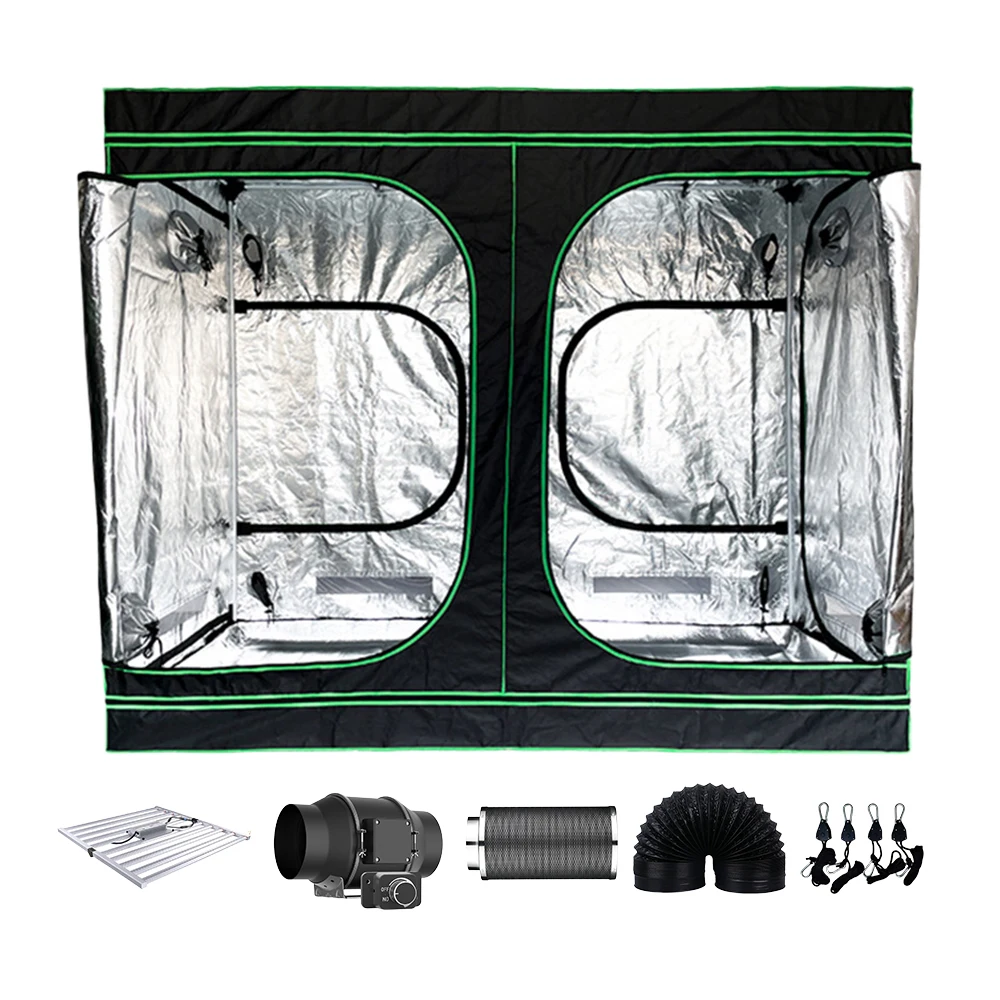 Factory Supply 8x4 Grow Tent Complete Kit Hydroponic Tent Waterproof ...
