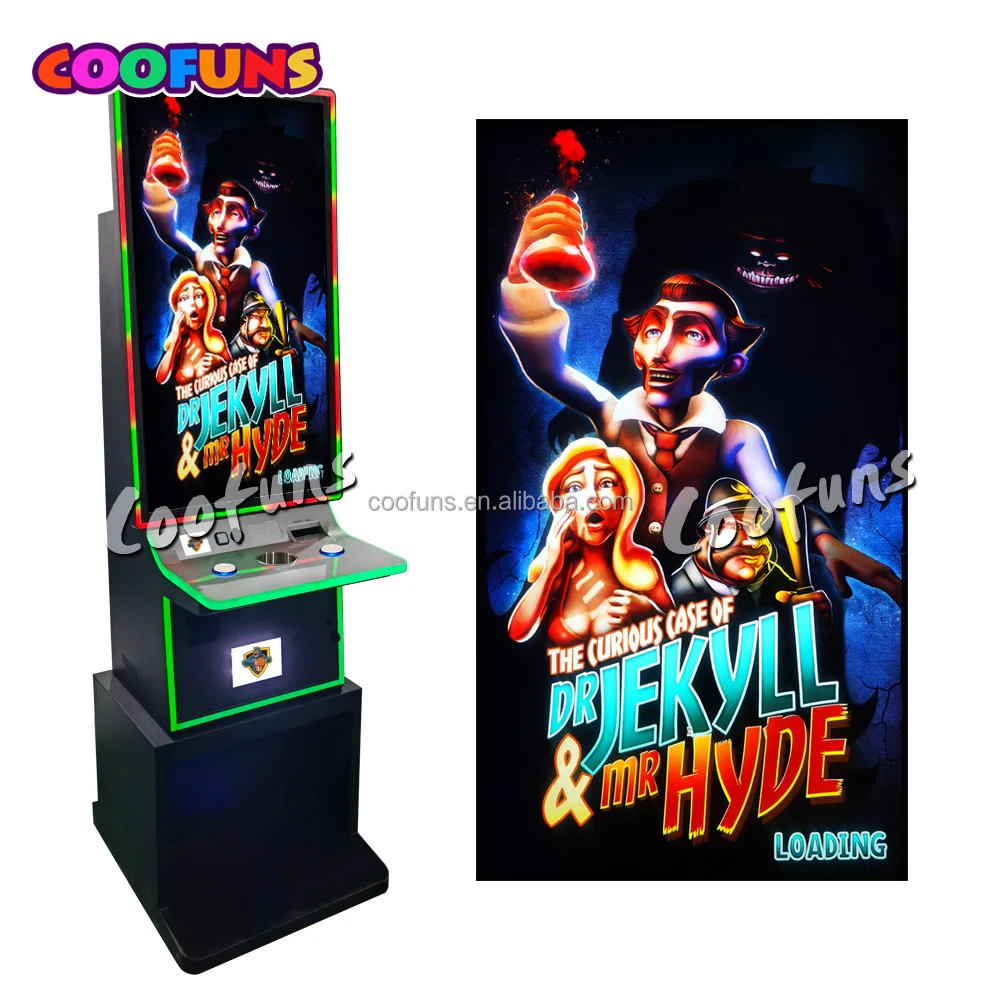 Vertical Cabinet Skill Game Fusion 2 Nudge 5 In 1 Game Board Skill Game ...