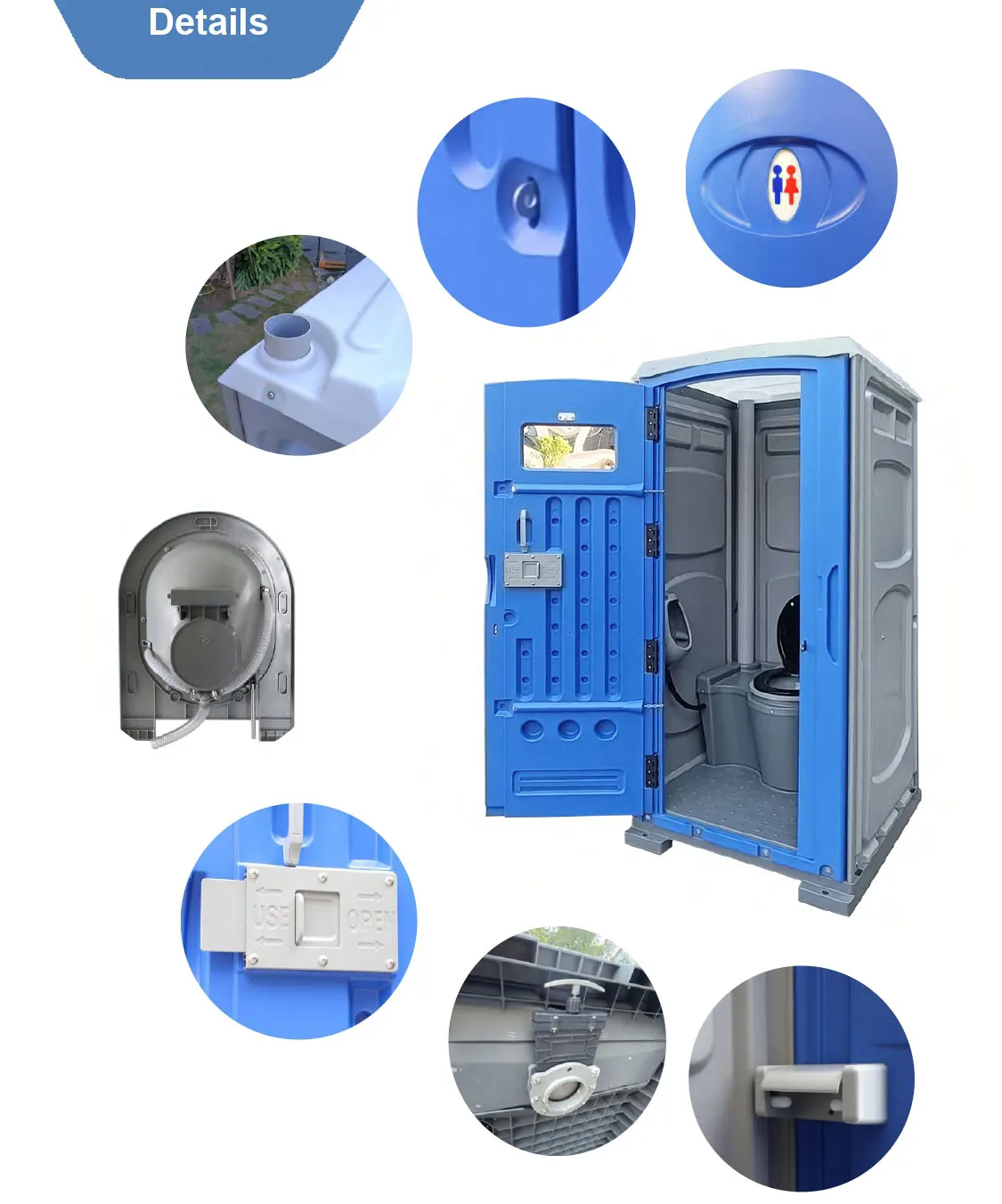 Toppla Hdpe Mobile Toilets Portable Toilets South Africa Portable ...