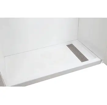 Trench Drain Ss#304 Cover Textured Non-slip Cultured Marble Cast Marble ...