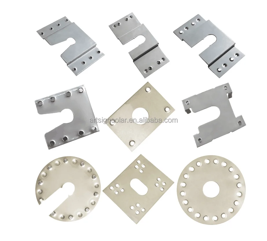 Universal Sus304 Solar Panel Roof Mounting System Grounding Lug Plate ...