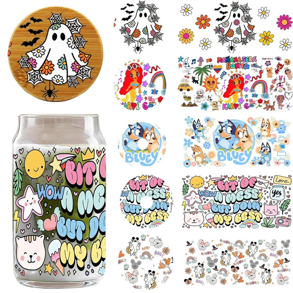 Factory Custom Uv Dtf Cup Wrap Transfers 16oz 20oz 24oz Designs ...