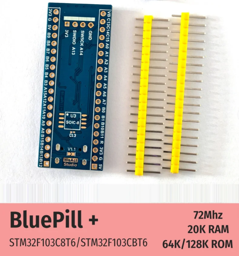 STM32F103C8T6 STM32F103CBT6 Core development board Minimum System Board BluePill ARM| Alibaba.com