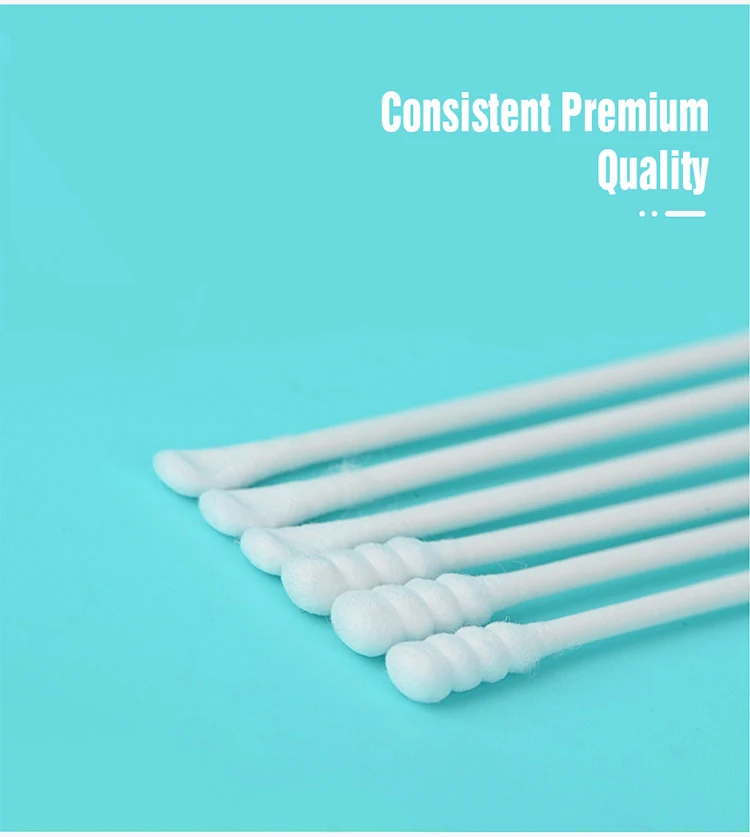 Custom Label Good Quality Q-tips Cotton Swabs For Eyeliner Cotton Bud ...