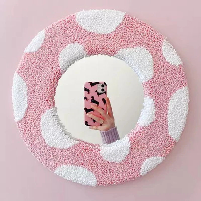 Tufted Mirror - Personalized Decor for Girls Birthday