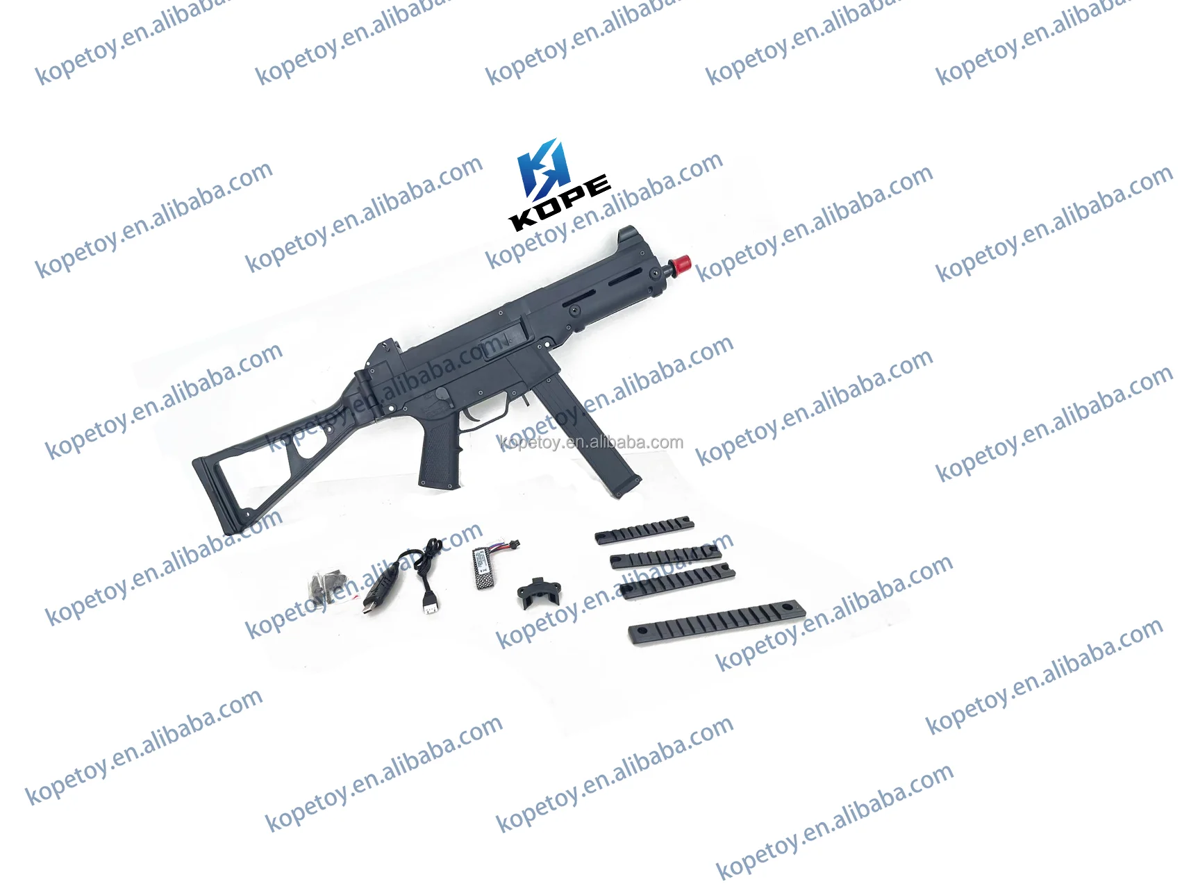 Kopetoy Ump45 Chip Assault Rifle Metal Gear Toy Guns Gel Blaster Kids ...