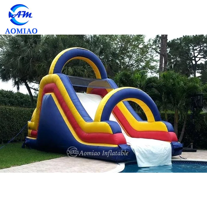 Water Amusement Park Big Desert Oasis Inflatable Water Slide for ...