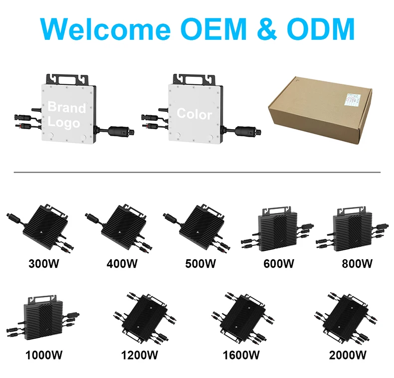 Ac Inverters Microinverter Iq8 Customization 600w Grid Tie Solar Micro ...