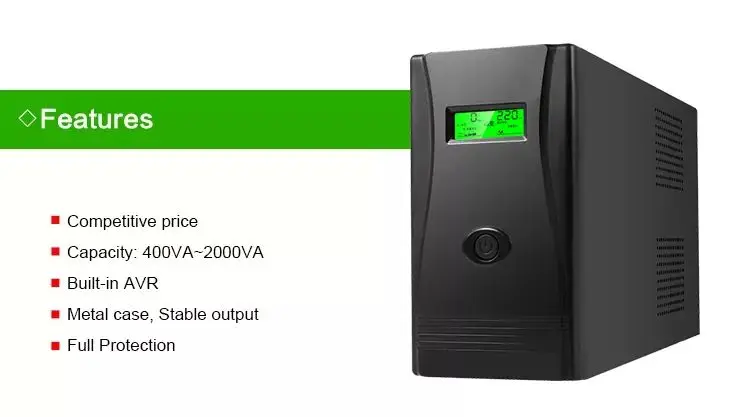 Ske Simulated Sine Wave No Break Line Interactive 360w 600va Bivoltage ...