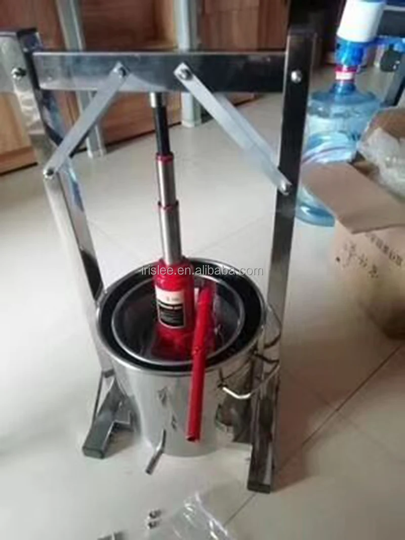 Manual Hydraulic Fruit Squeezer Stainless Steel Small Grape Blueberry ...