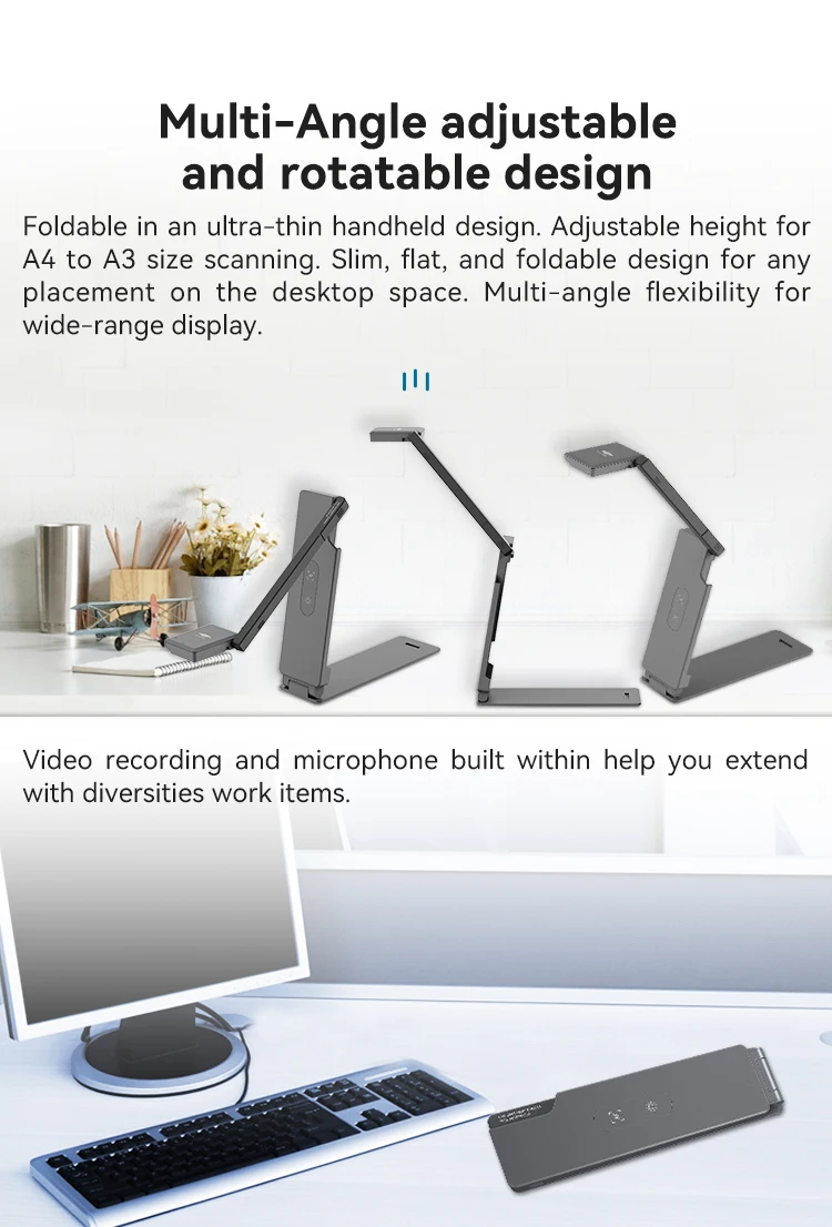 Eloam VE1020A3AF - A3 Portable High Resolution Document Camera
