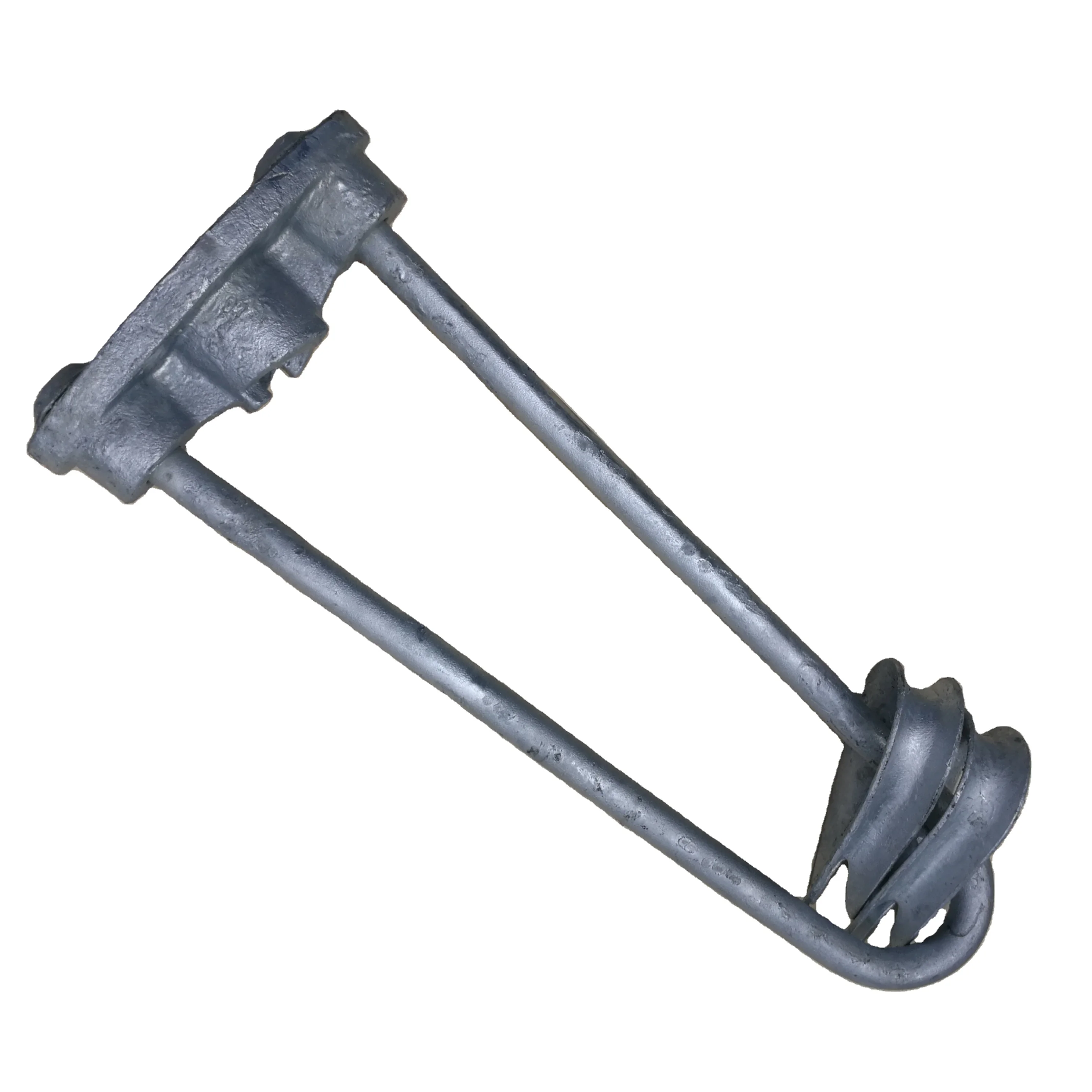 Overhead Line Accessories Stay Rod with Bow cross-head Hot dip ...