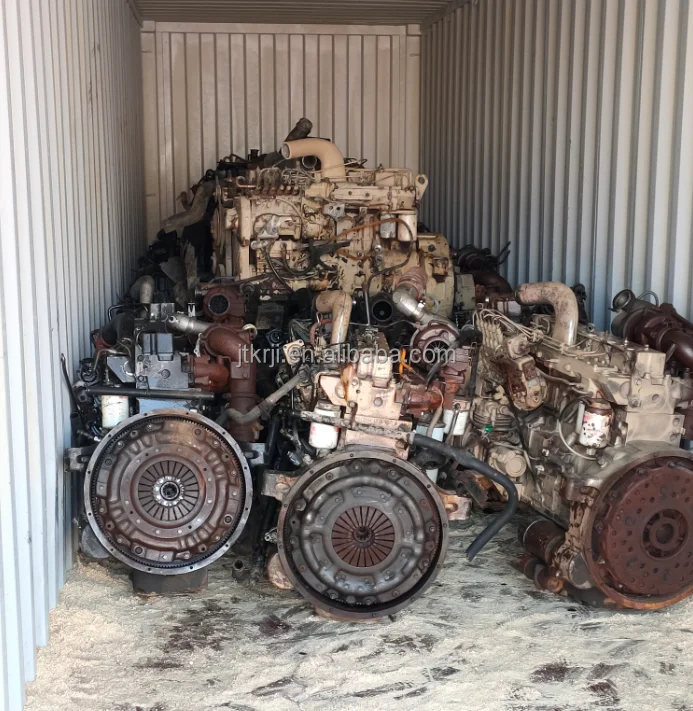 Japanese Used Original 6D40 Diesel Engine for Fuso Trucks