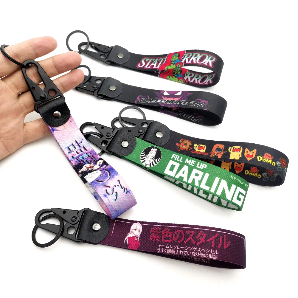 Jdm Racing Wrist Palm Lanyard Car Keychain Lanyard Hanging Strap With ...