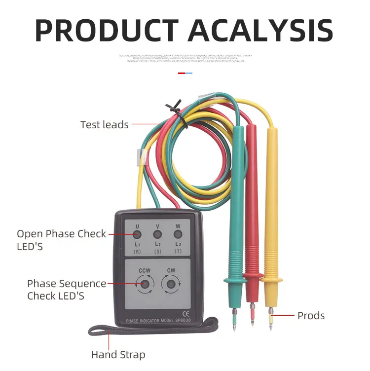 Three-phase Sequence Testing Equipment Table - Buy Three-phase Sequence ...