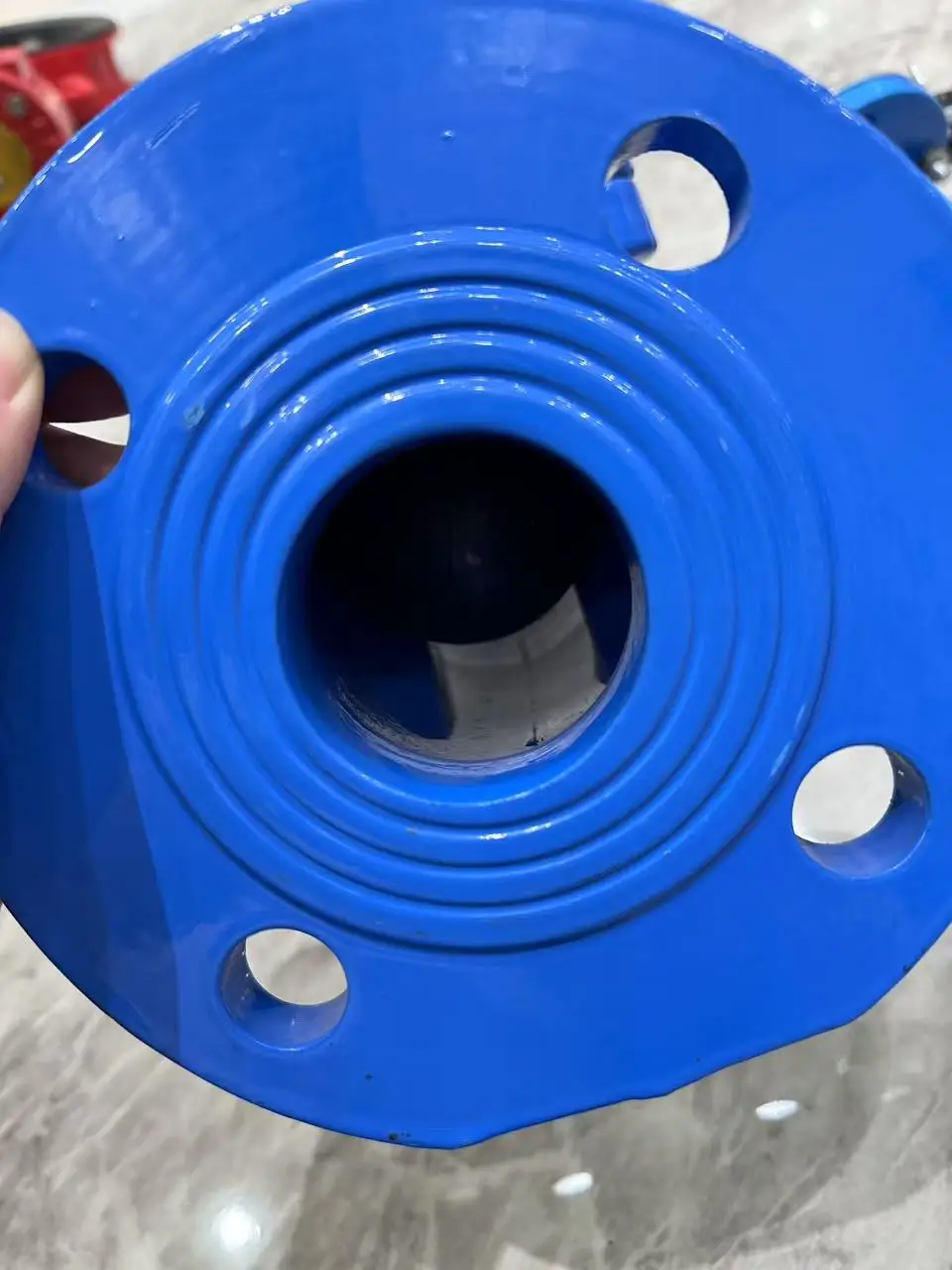 DIN 3202 F6 Cast Iron Ductile Iron GG25 GGG50 Flange Ball Check Valve ...