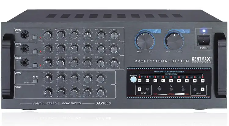 Outdoor BT Karaoke Mixer Power Amplifier for Concerts
