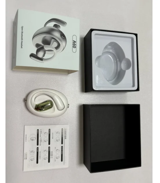 2025 A60 Open Ear ANC True Wireless Headphones with AI Translator