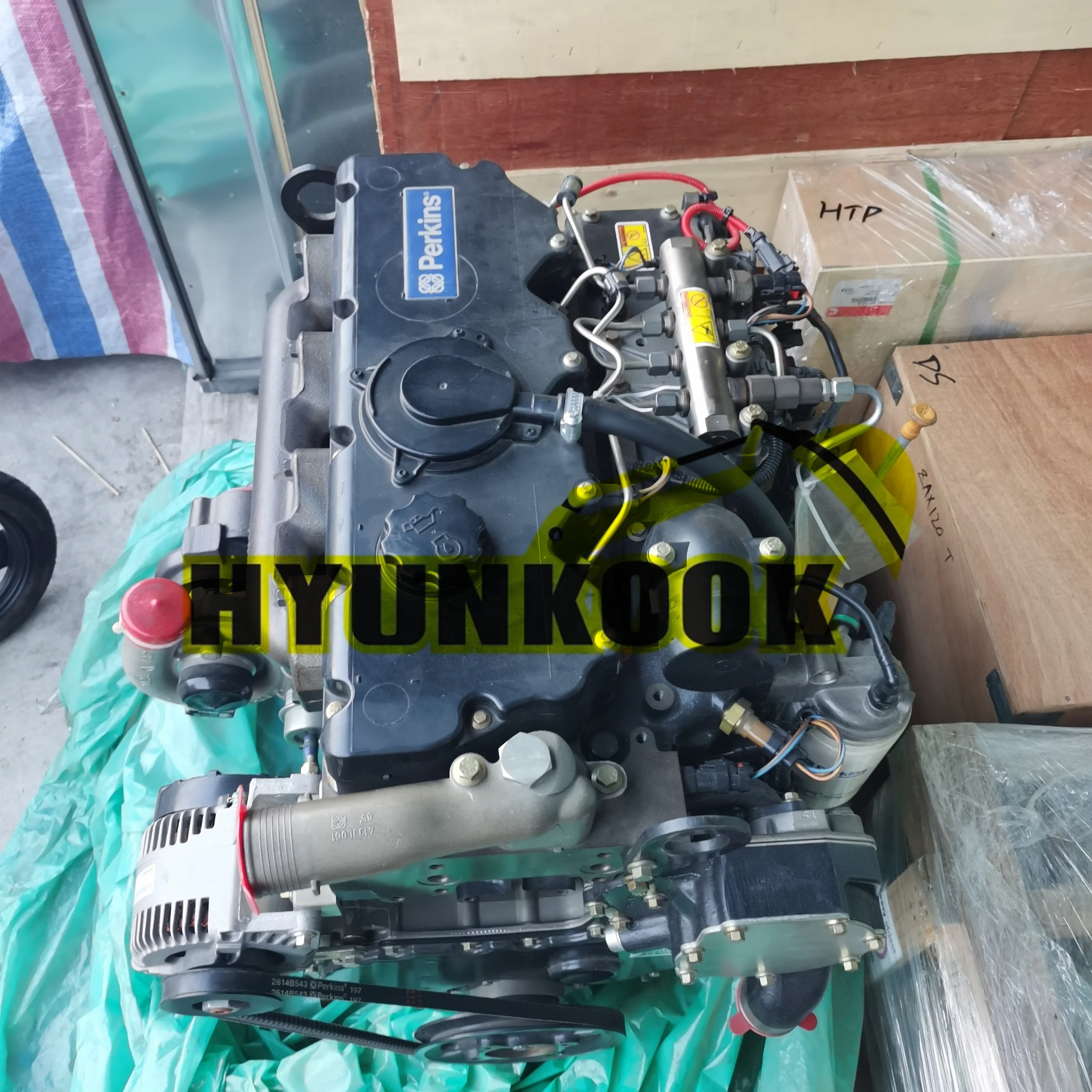 HYUNKOOK D6AC Motor Engine - High Productivity & Reliability
