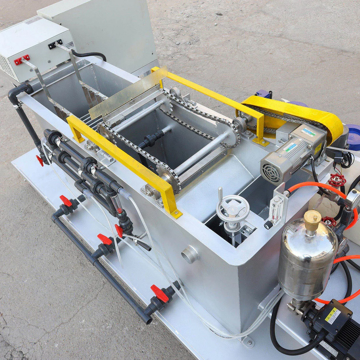 200L Per Hour pilot Unit Electrolysis Flotation Machine Sewage ...