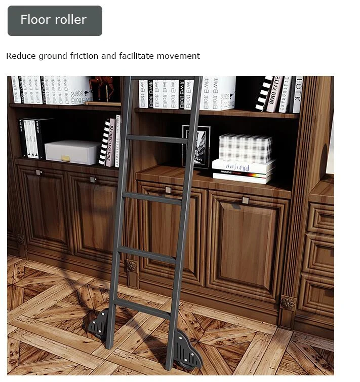 WEKIS Rustic Black Round Tube Barn Ladder 3.3ft 6.6ft 9.9ft 13.2ft ...