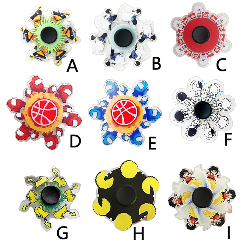 New Whirling Running Animation Fidget Spinner Cartoon Anime Running ...