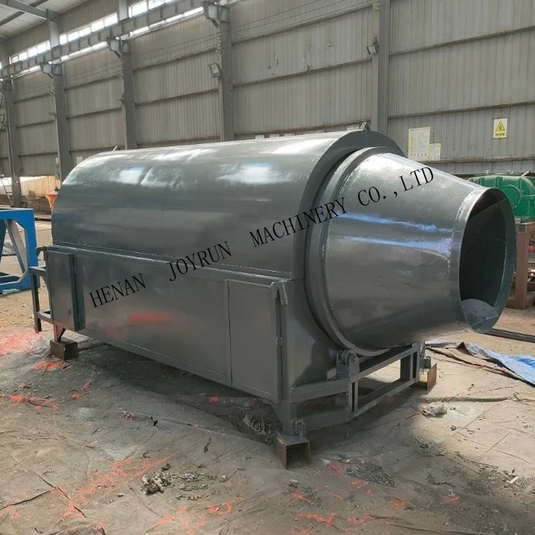 Small Biomass Rotary Drum Dryer / Sludge Rotary Drum Dryer / Corn ...