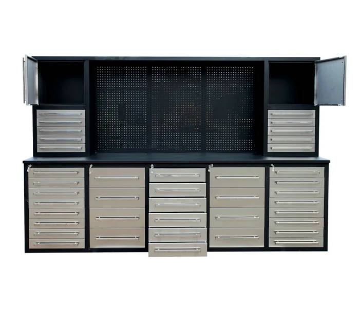Professional Tool Cabinet Garage Storage Cabinet Workbench Tool Box ...