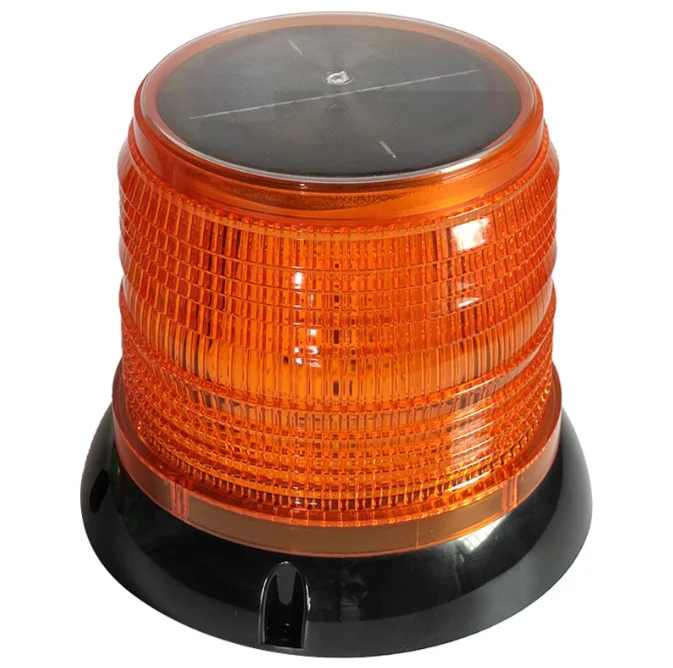 Vehicle Solar Warning Rotating Beacon Light For Work Safety - Buy Solar ...
