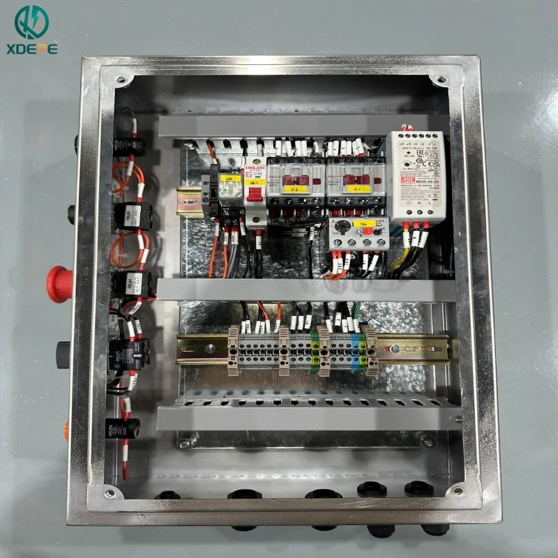 Aluminum Electric Control Panel Board Main Distribution Panel for Crane ...