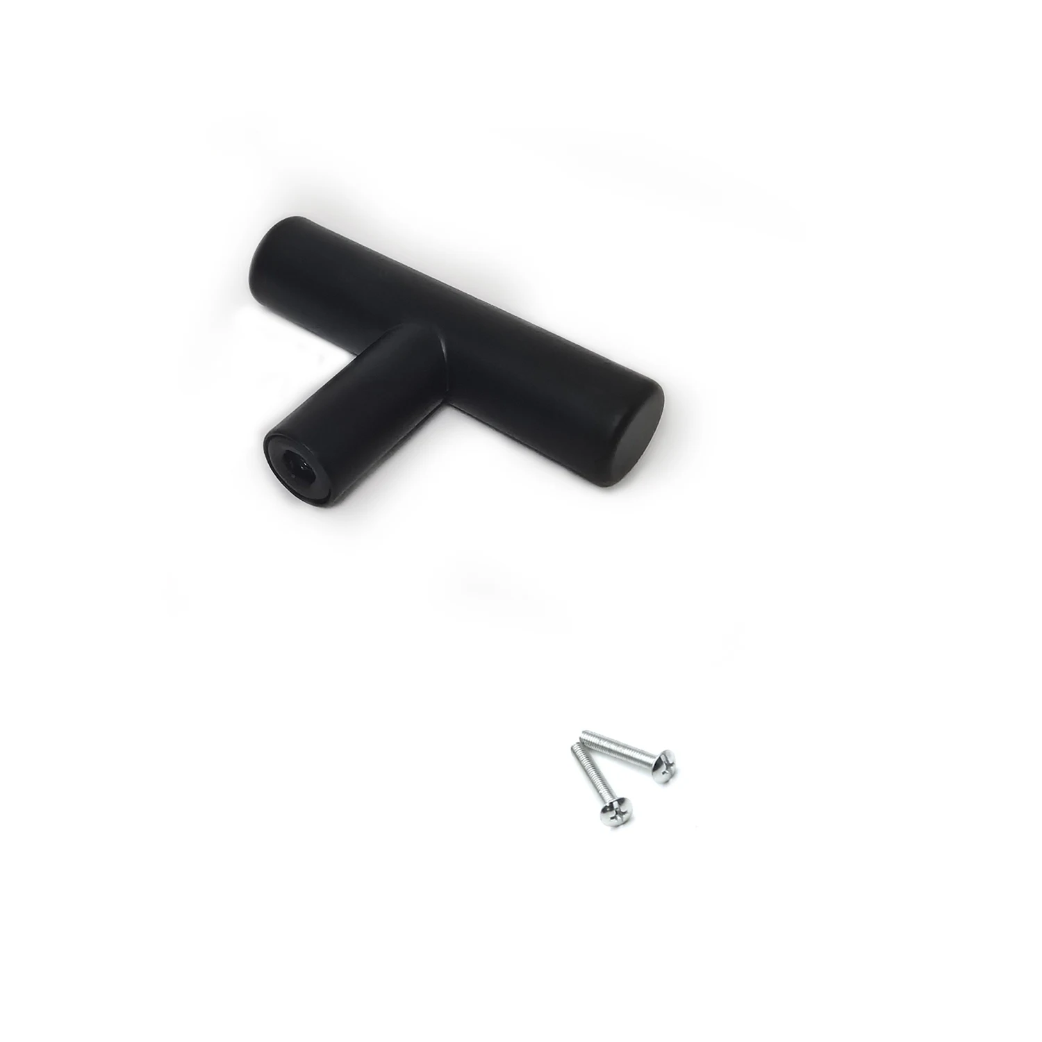 12mm Diameter Stainless Steel T-Bar Cabinet Handle SS Black Adjustable ...