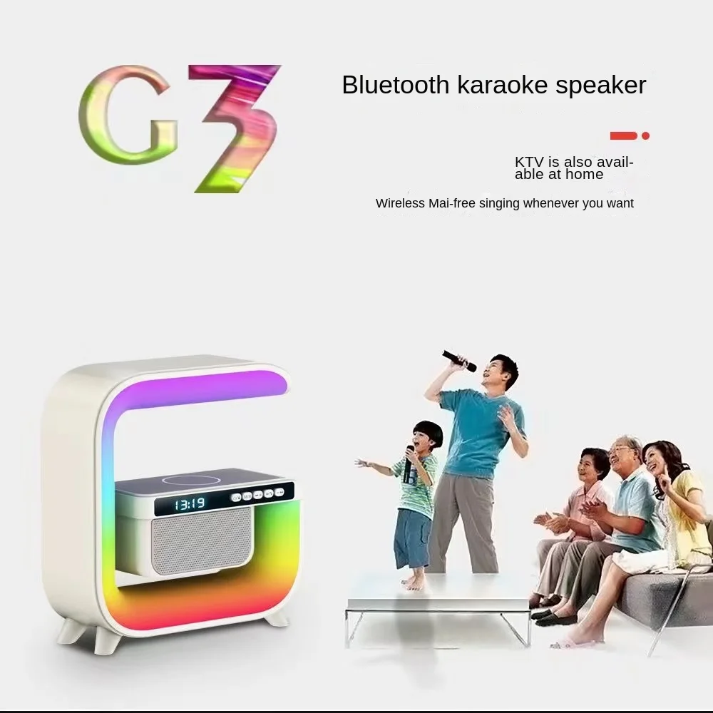 Big G Light Bluetooth Speaker 15W - Dazzling Color Ambient Light