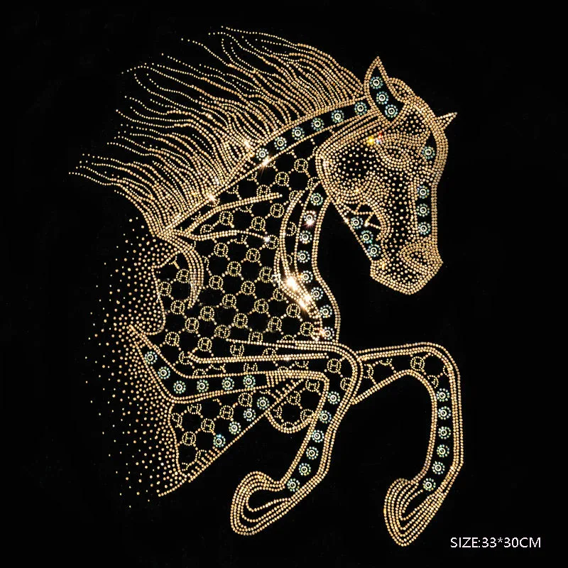 Fashion Cartoon Bling Iron Motifs on Patches Template Sheet Transfer ...