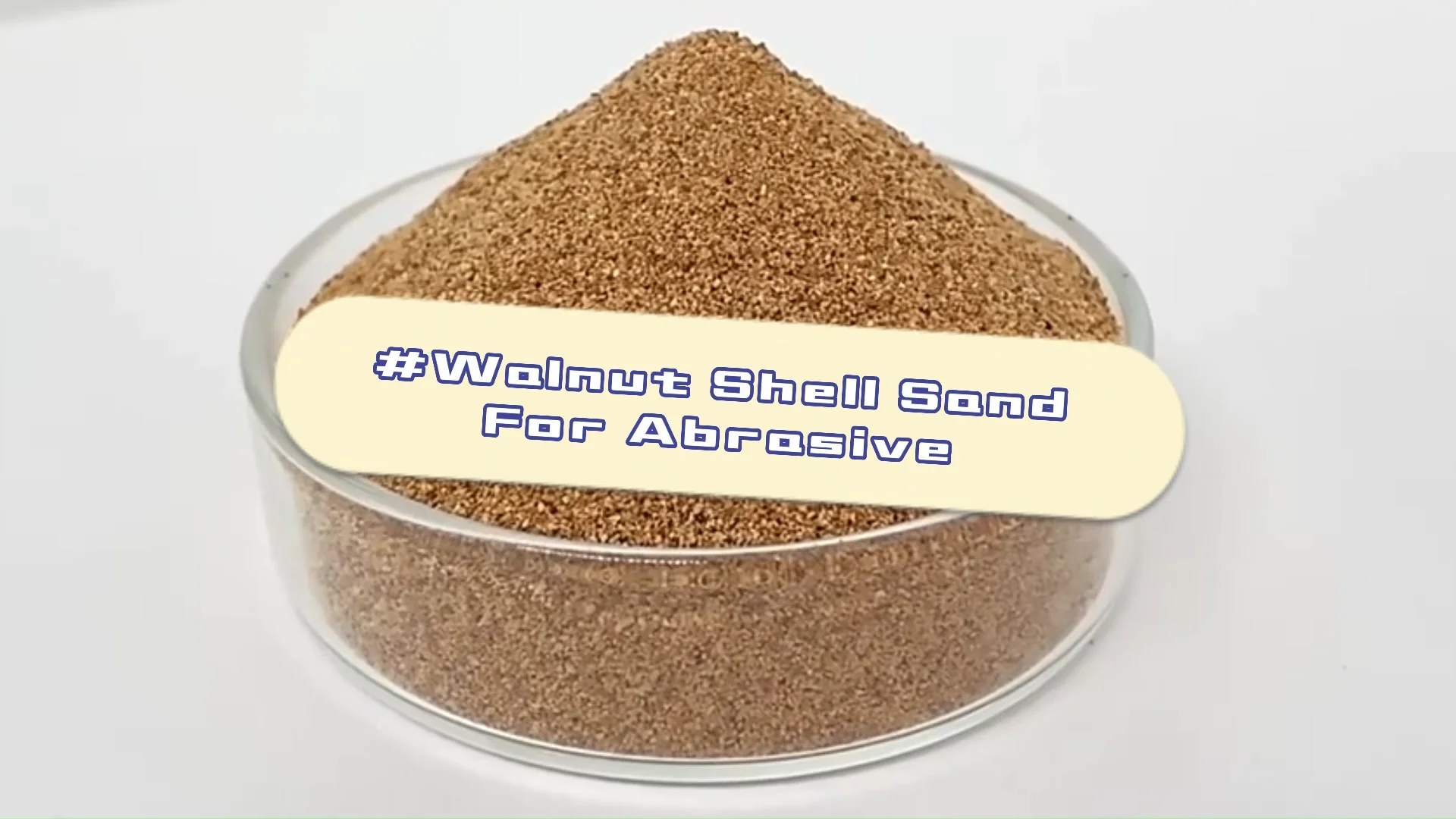 Crushed Walnut Shell Sandblasting Media 80mesh Walnut Shell Filter ...