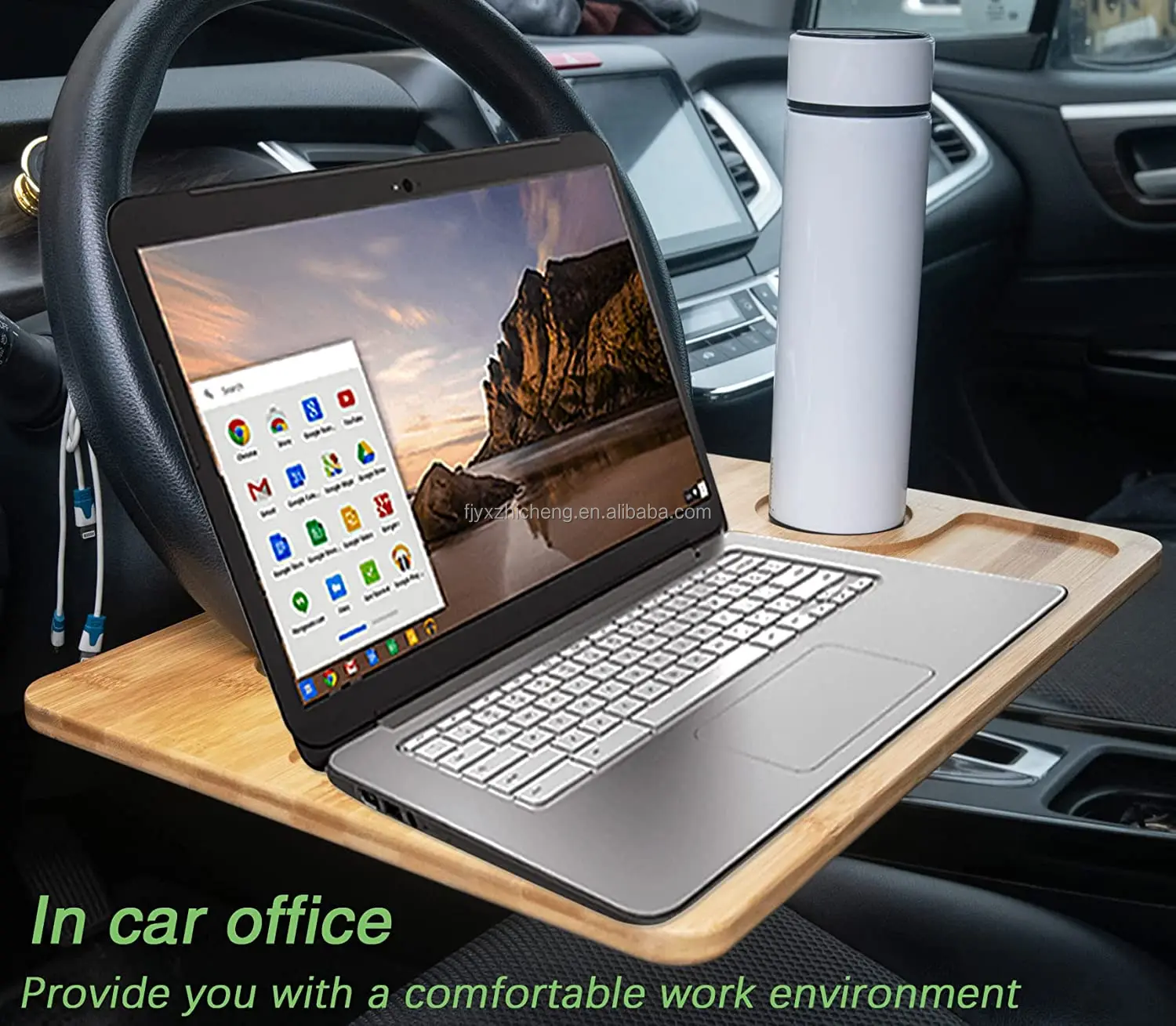 Bamboo Steering Wheel Tray,Car Steering Wheel Tray Table For Eating ...