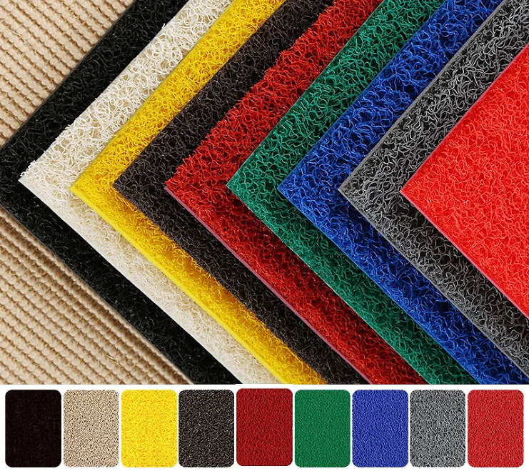 Pvc Coil Mat Roll/spaghetti Mat/doormat/waterproof Outdoor Carpet - Buy ...