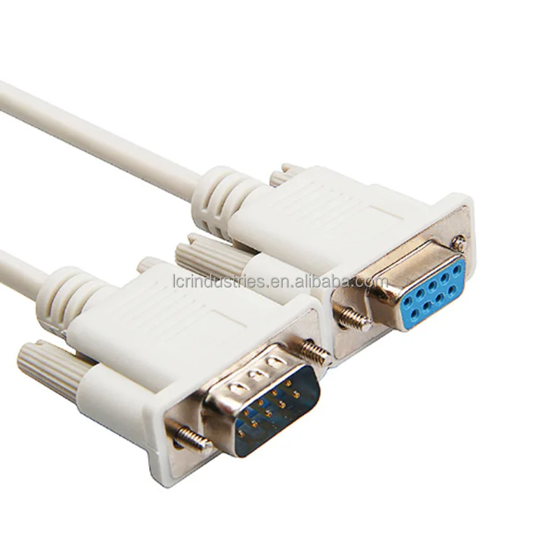 9 Pin Male to Female Cable - DB9 RS232 Serial Extension