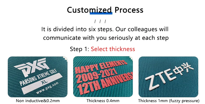 Pet Vinyl Custom 3d Raised Logo High Density Rubber Silicon Heat ...